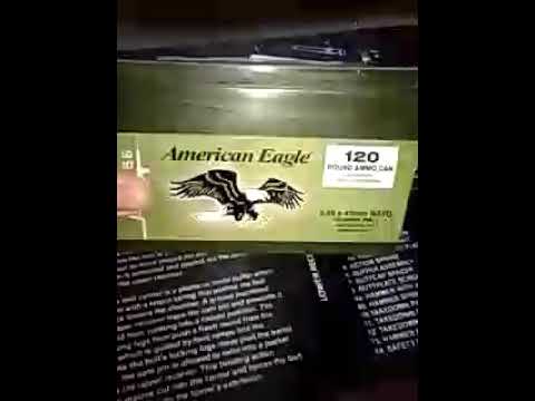 American Eagle xm855 120rd - YouTube