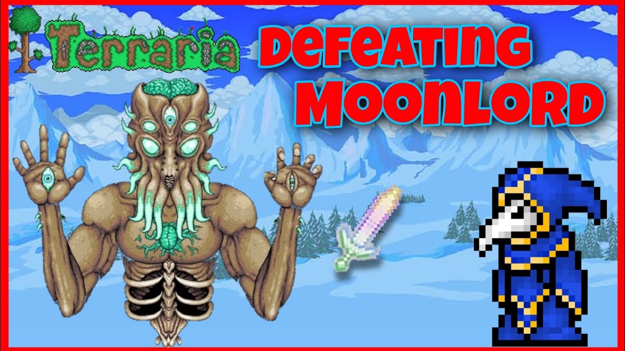 Moon Lord & Lunatic Cultist Boss Fight | Multiplayer | Terraria [1.4.4 ...