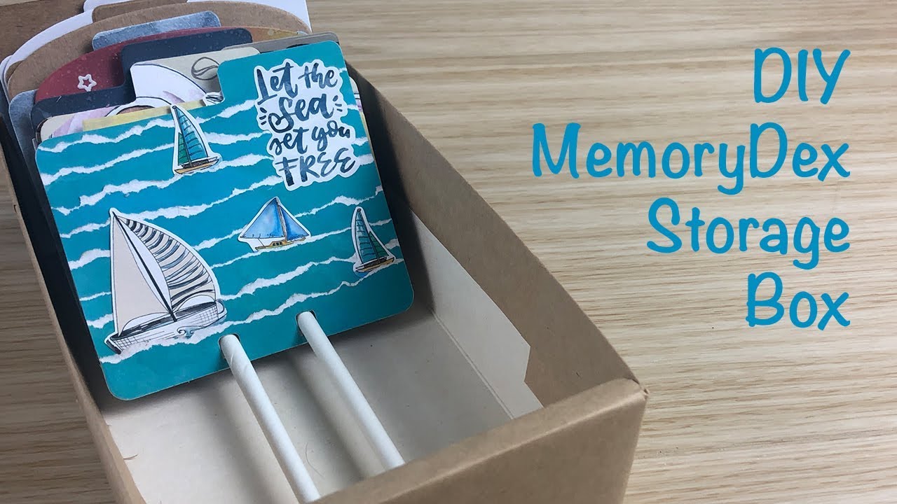DIY MemoryDex Storage Box - YouTube