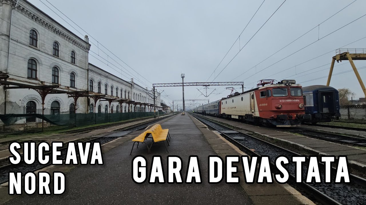 Suceava, o gara in paragina - S-a abandonat - YouTube
