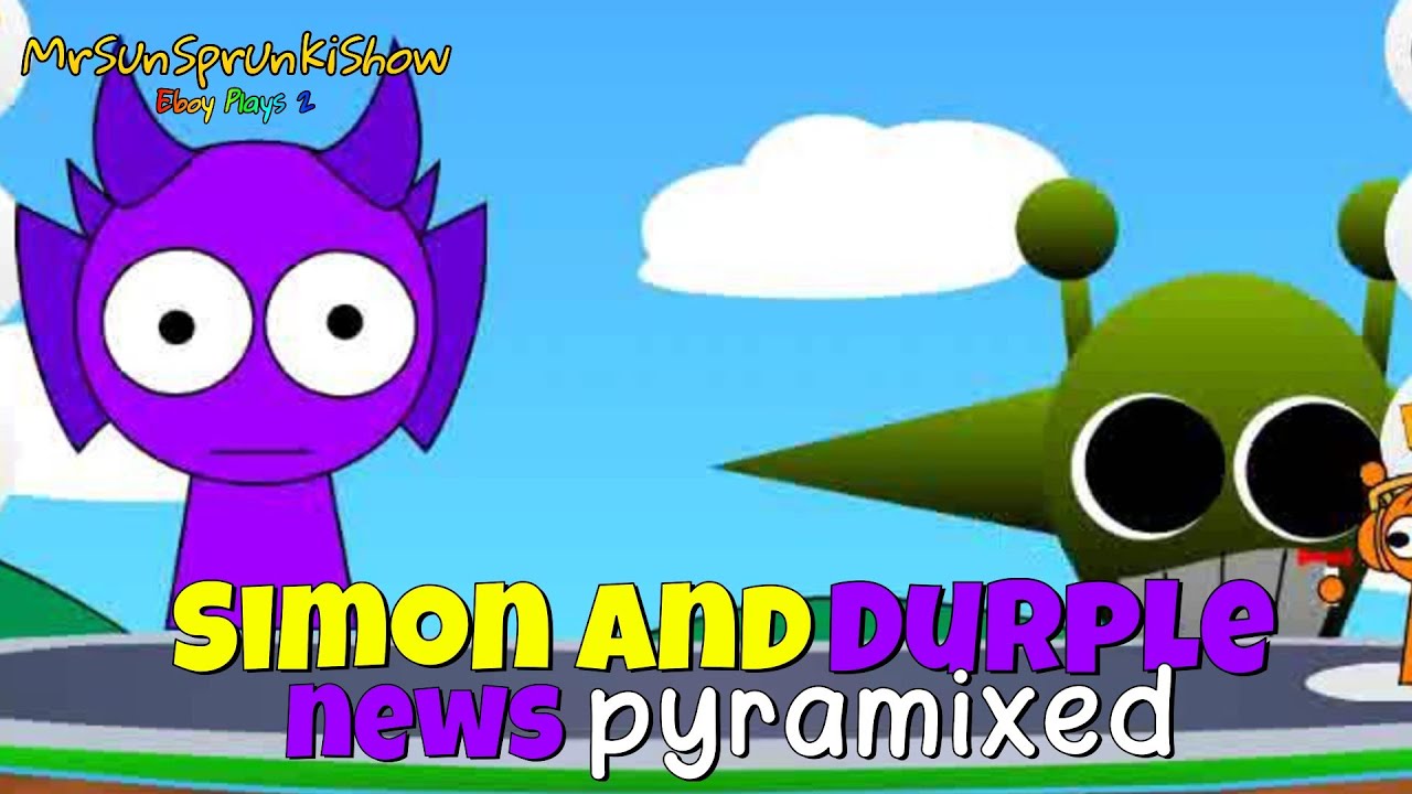 Talking Tom & Ben News but with Simon? & Durple [Sprunki: Talking Simon ...