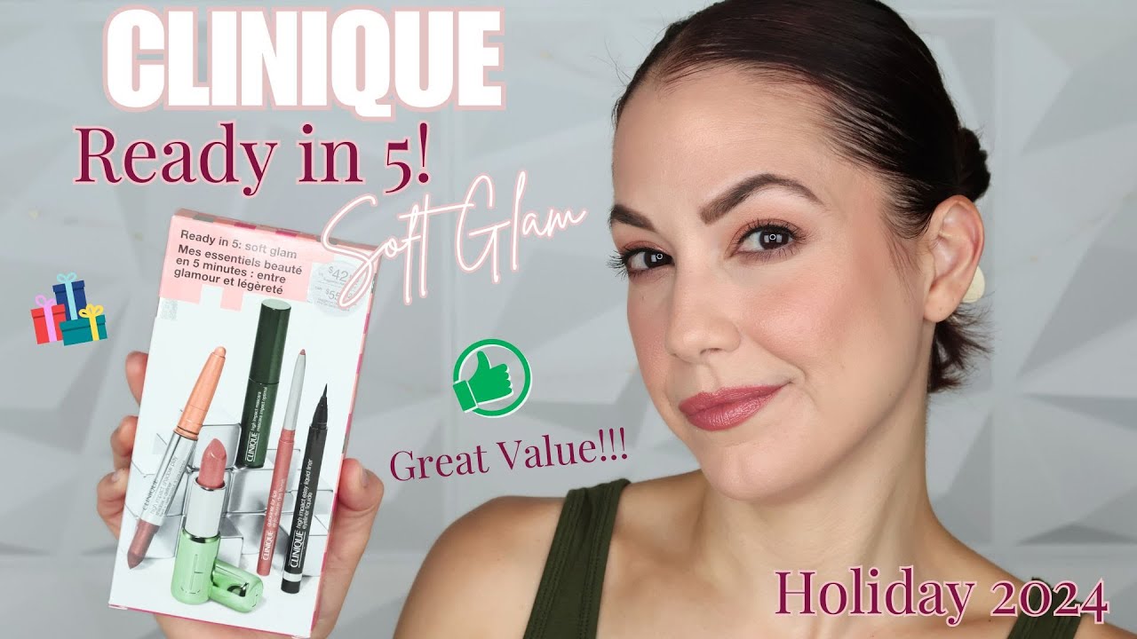 Clinique Ready in 5 Soft Glam | Holiday 2024 - YouTube