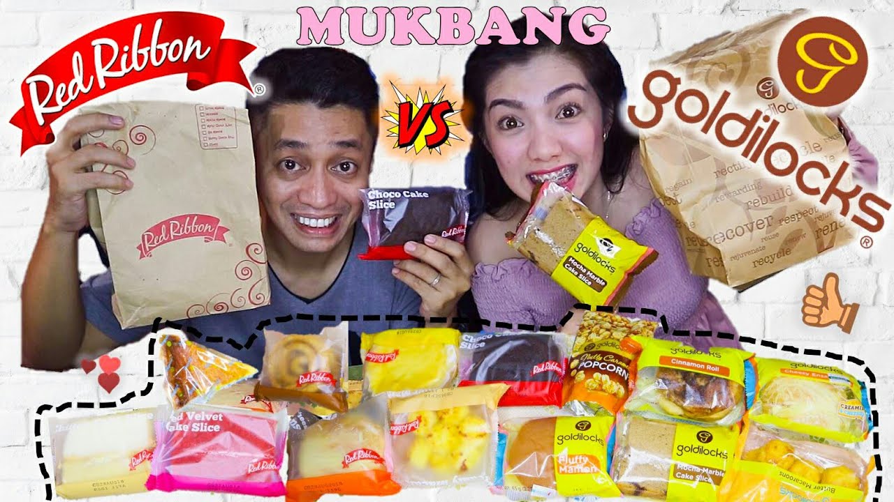 RED RIBBON VS. GOLDILOCKS MUKBANG - YouTube