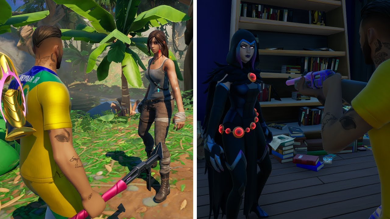 Gather information on Raz from Tarana, Lara Croft, Rebirth Raven, Cluck ...