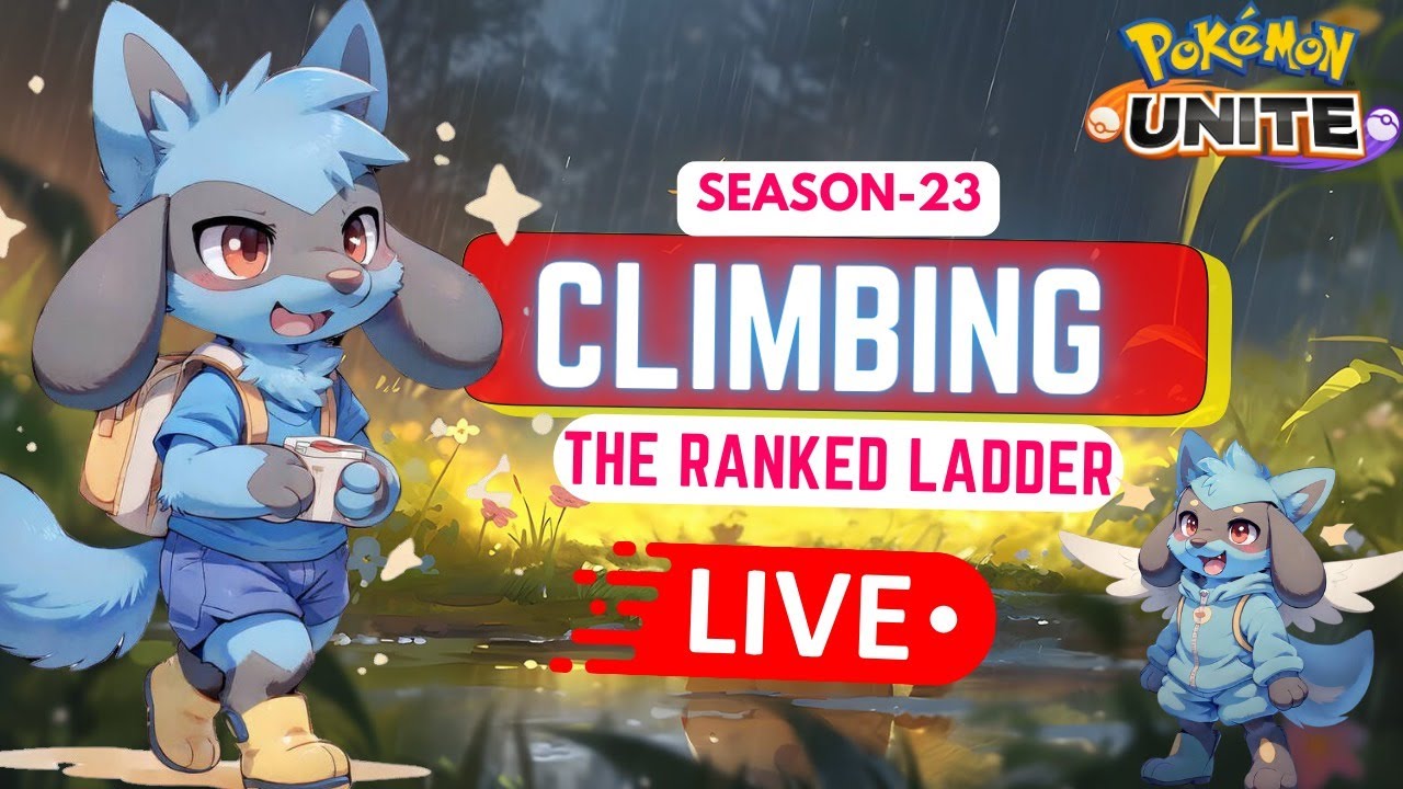 💎 Climbing the Ranked Ladder | Pokémon Unite Live | POKESTRIVE 💎 - YouTube
