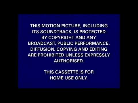 Disney Warning Screen (UK) and Closed Captions (1997) - YouTube