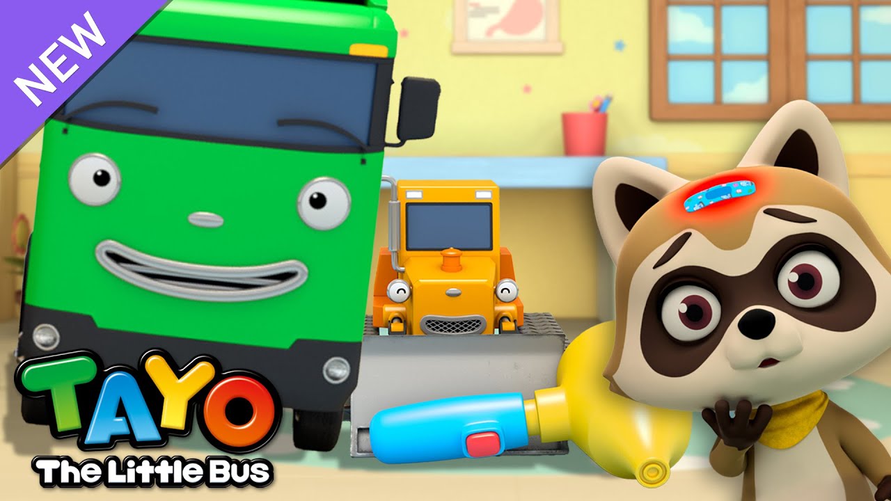 The Little Raccoon Got Boo Boo | Tayo Checkup Song | Tayo Heavy ...