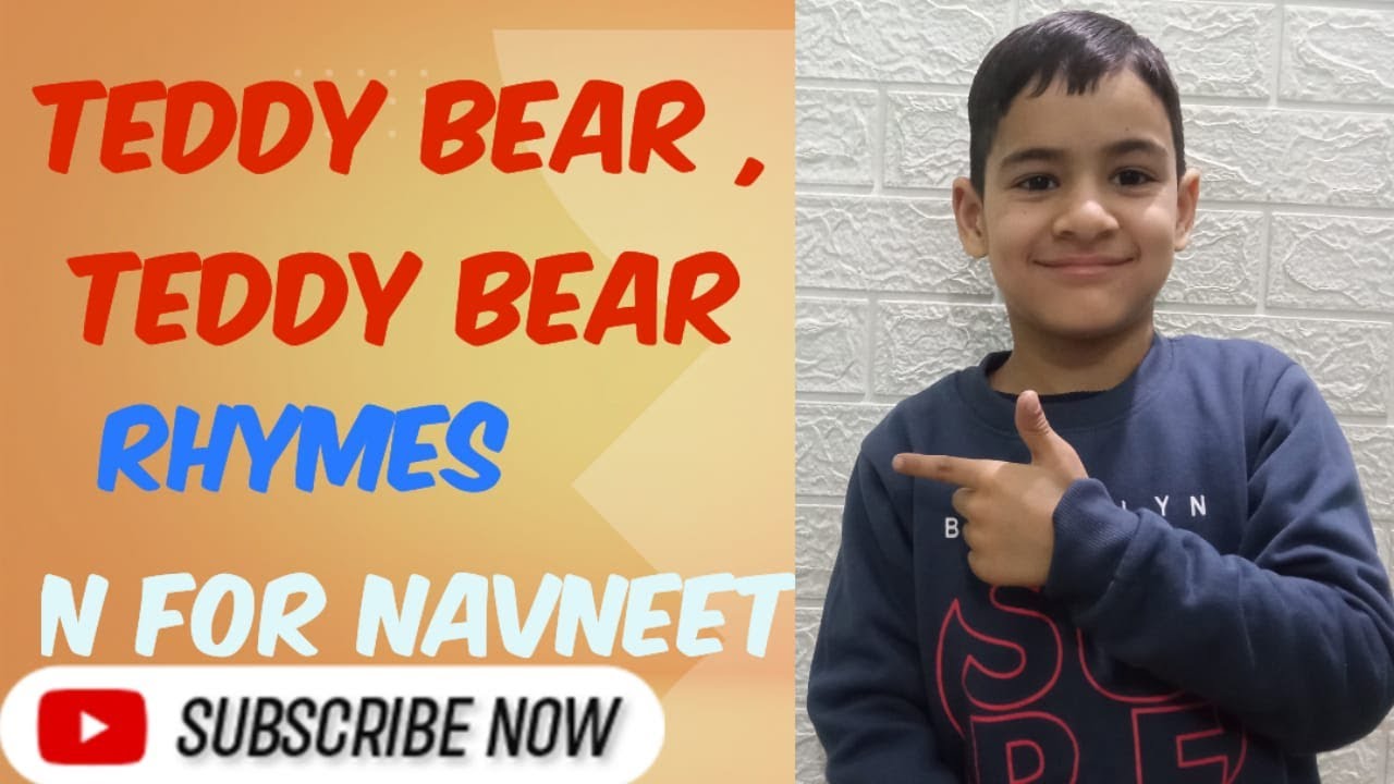 Teddy Bear Teddy Bear Turn Around, Teddy Bear Teddy Bear Rhymes ...