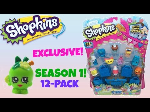 Shopkins Season 1 EXCLUSIVE APPLE BLOSSOM FOUND! + BLIND BAGS OPENING! Snow Crush, Pineapple Crush!