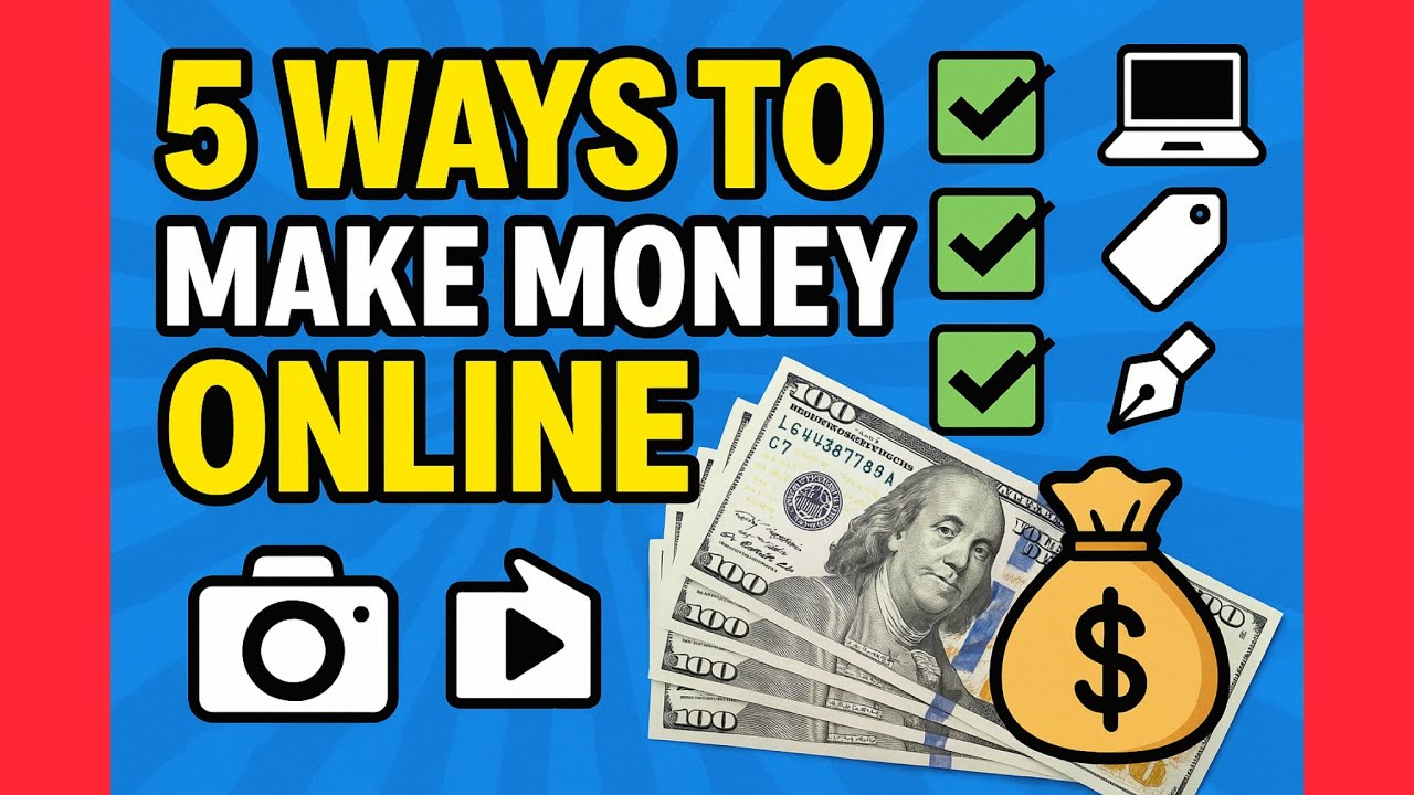 5 Secrets to make money online without a camera - YouTube