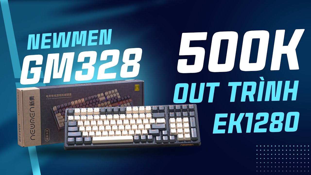 NEWMEN GM328 GIÁ CHỈ 500K OUT TRÌNH MỌI MẶT DAREU EK1280 - YouTube