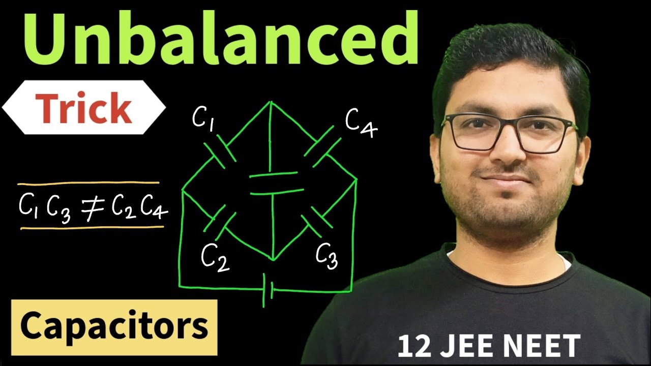 unbalanced wheatstone bridge capacitors | how to find capacitance in ...