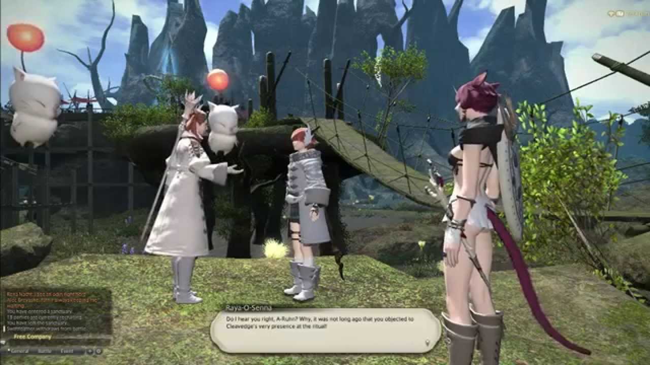 Final Fantasy XIV Heart of the Forest - YouTube