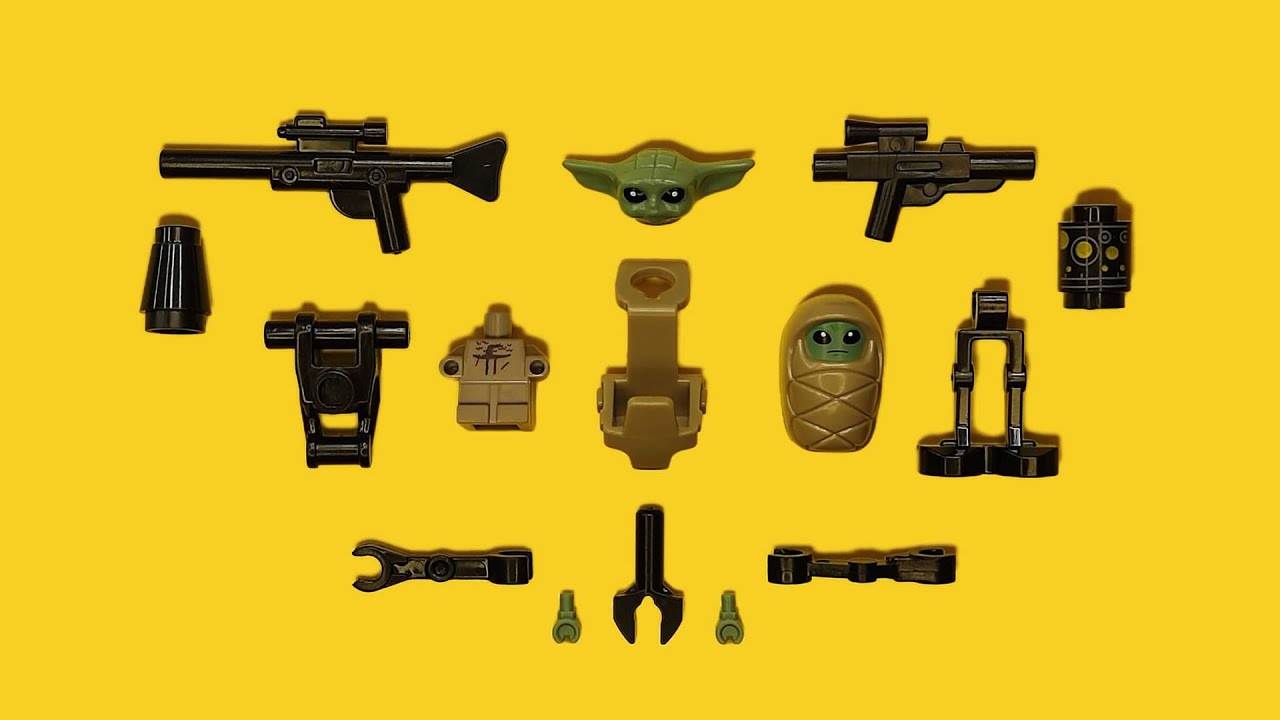 LEGO Grogu & IG-12 | The Mandalorian | Unofficial Minifigure | Star ...