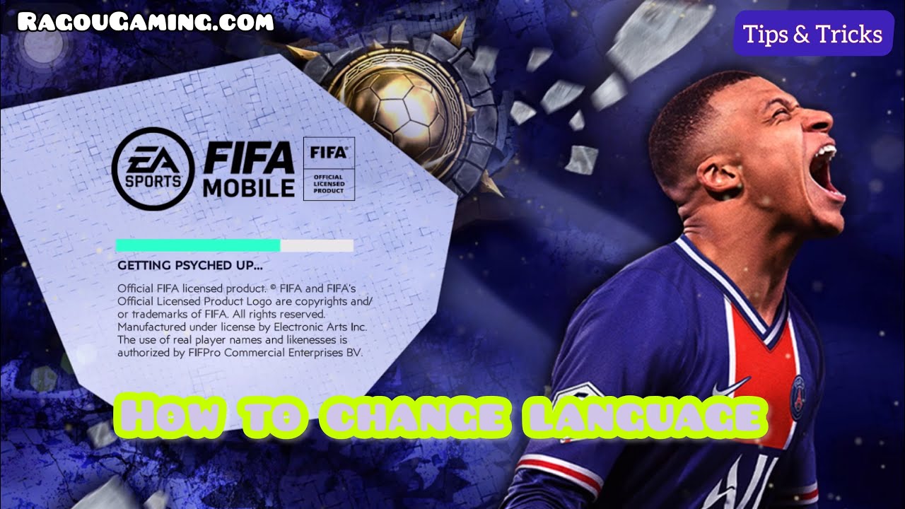 How to change language in fifa mobile - YouTube