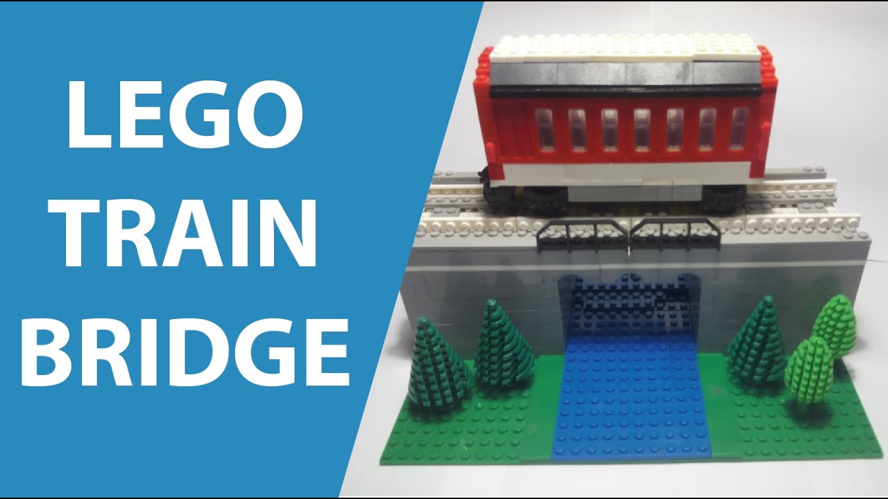 LEGO TRAIN BRIDGE - YouTube