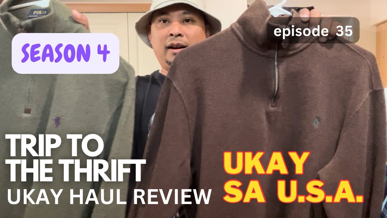 S4E35 TRIP TO THE THRIFT | UKAY HAUL REVIEW | UKAY in the U.S.A. - YouTube