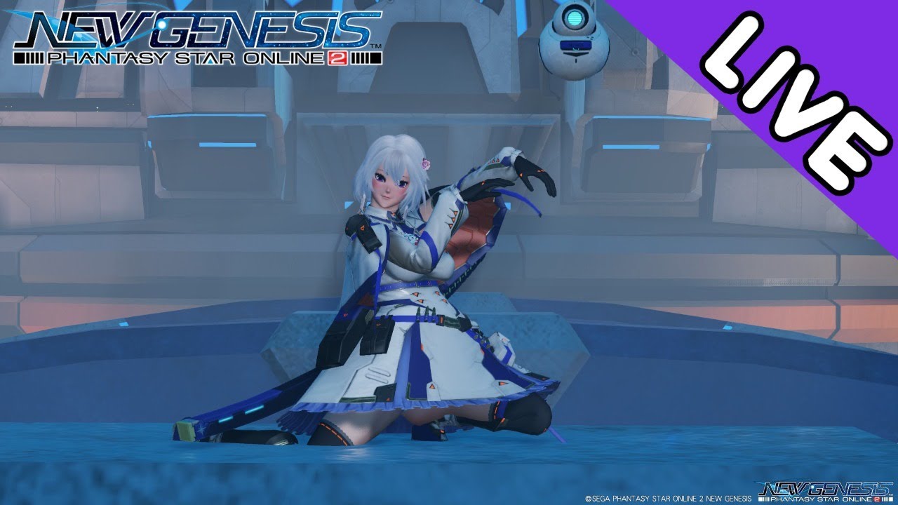 [ PSO2NGS ] : ฟาร์มของตีบวกยูนิตป้องกันยาวๆกับน้องตูสส์ l Live - YouTube