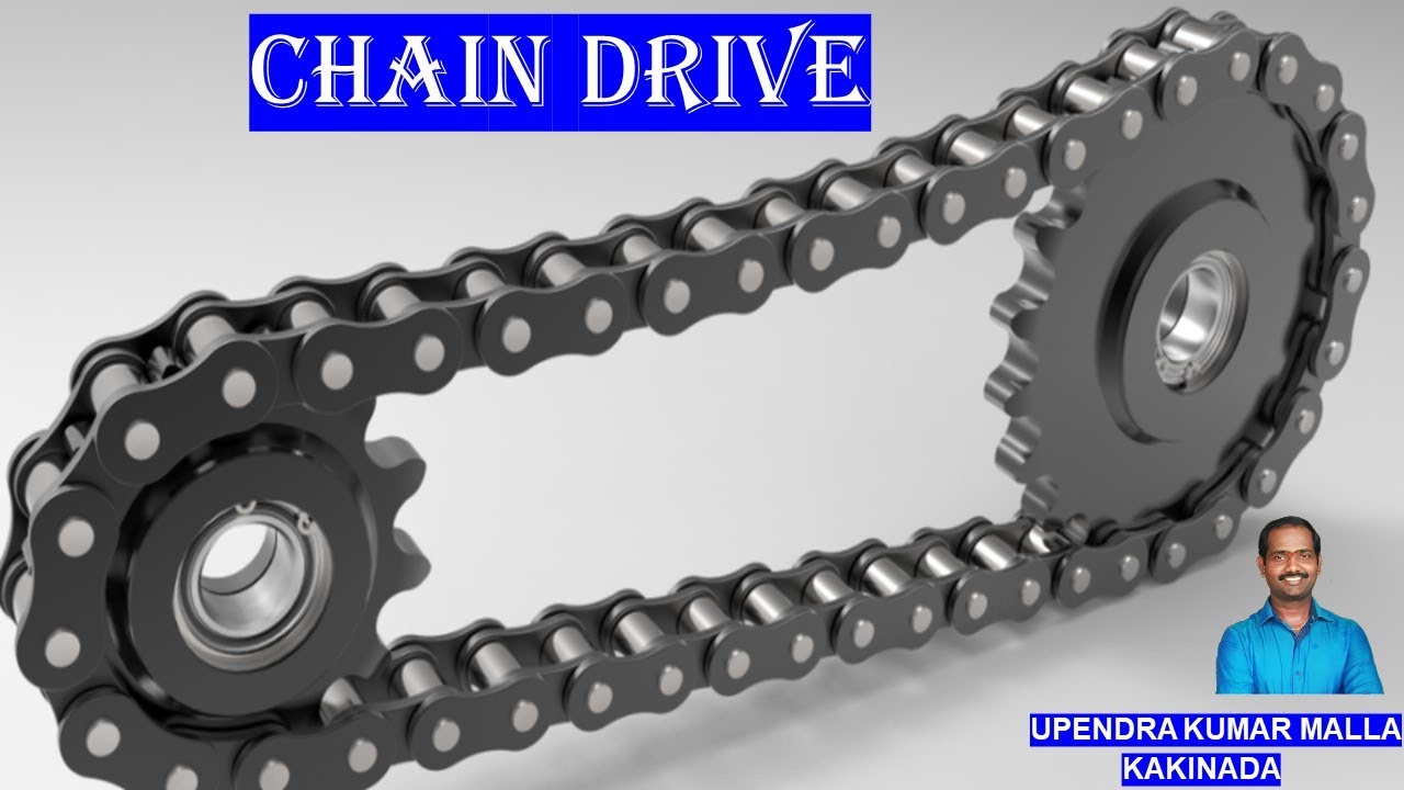 Chain drive system telugu lecture - YouTube
