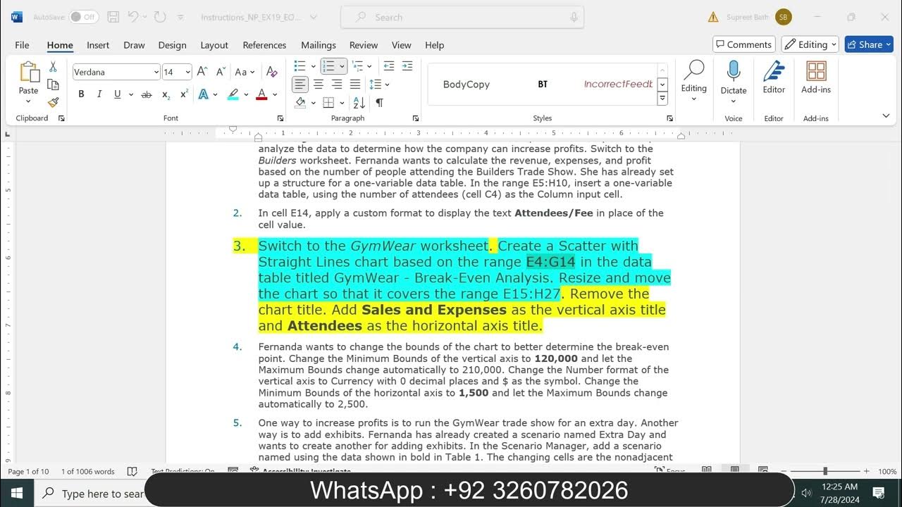 New Perspectives Excel 2019 | Excel Module 8 End of Module Project 2 | Module 8 End of Module ...