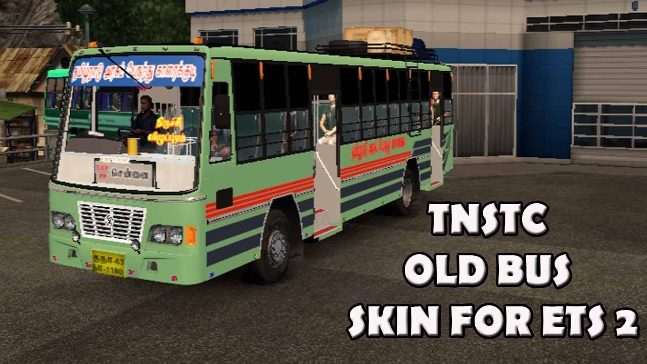 Tnstc Old Bus Skin For Ets 2 | Tnstc Bus Mod | ETS 2 | TEAM GCTN ...