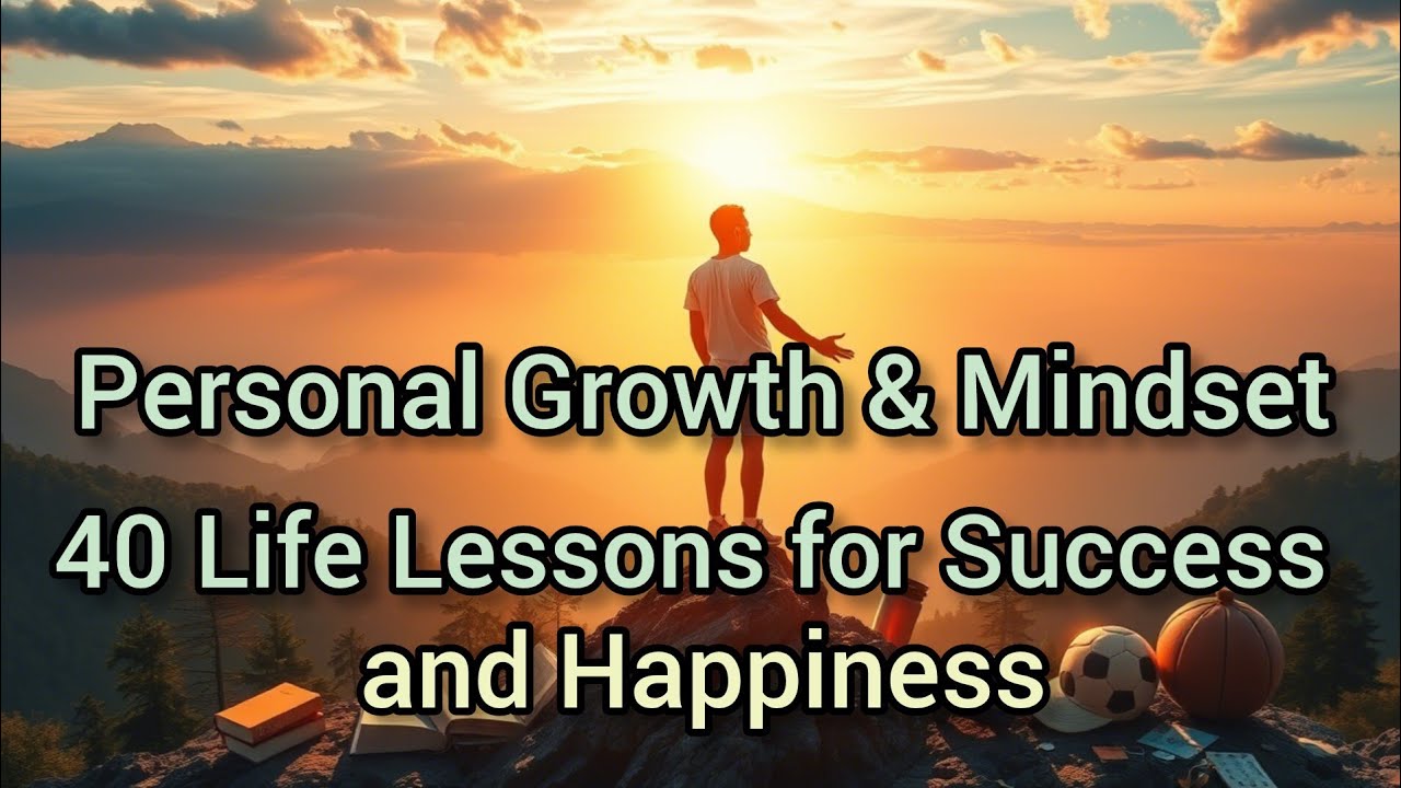 40 Life Lessons for Success and Happiness*Personal Growth & Mindset ...
