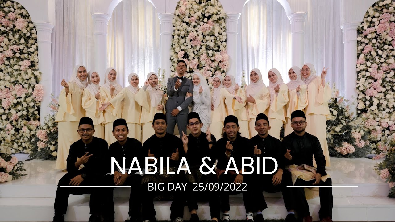 Nabila and Abid Wedding Day 🤍 - YouTube