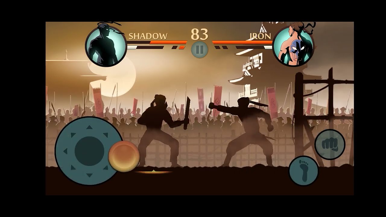 SHADOW. VS. IRON. IN. SHADOW. FIGHT. 2. GAMEPLAY. #1 - YouTube