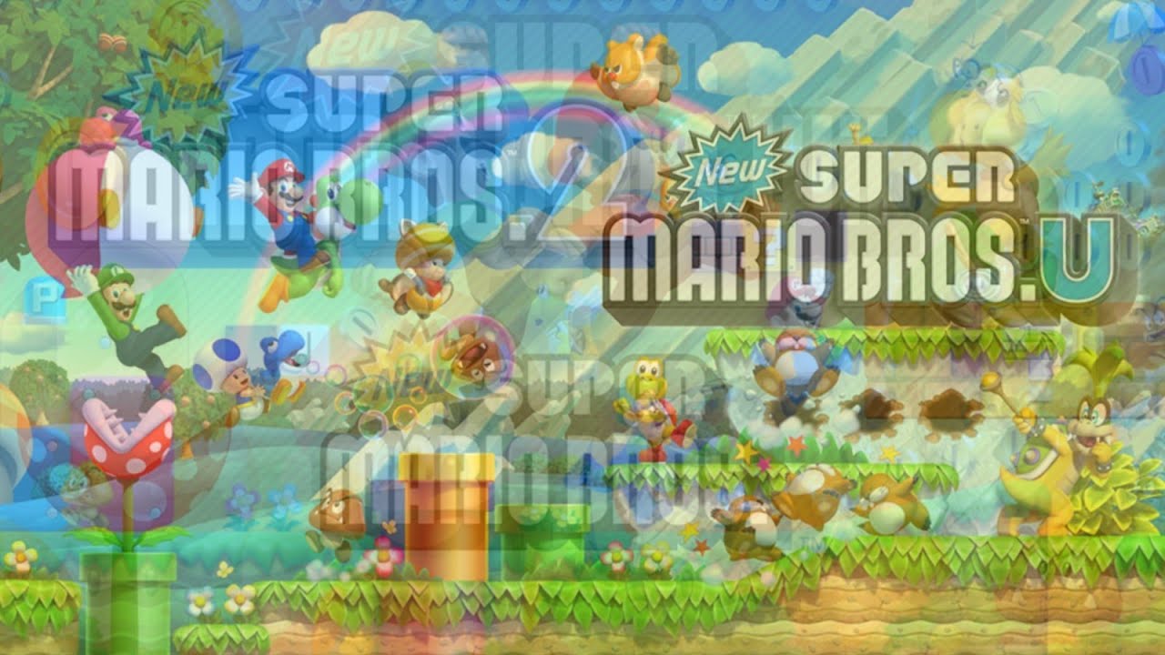 All New Super Mario Bros Overworld Themes Combined - YouTube