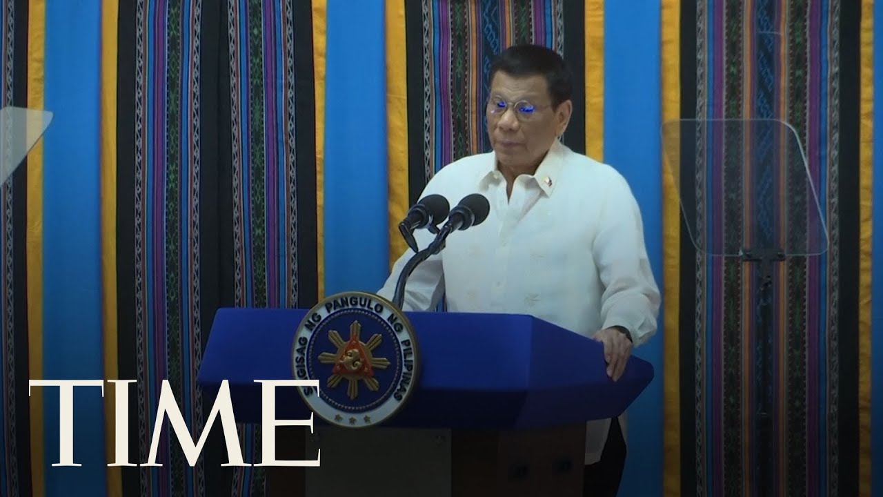 Philippine President Rodrigo Duterte Says He Can't Stop China In ...