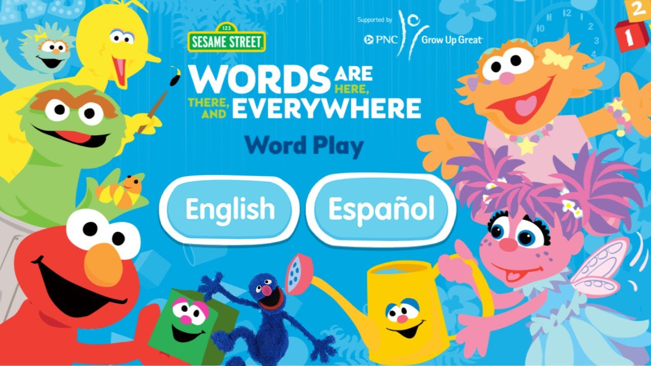 Sesame Street: Words Are Here, There, and Everywhere Word Play ...