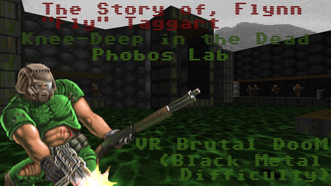 The Story of, Flynn "Fly" Taggart: Phobos Lab (VR Brutal DooM Black ...