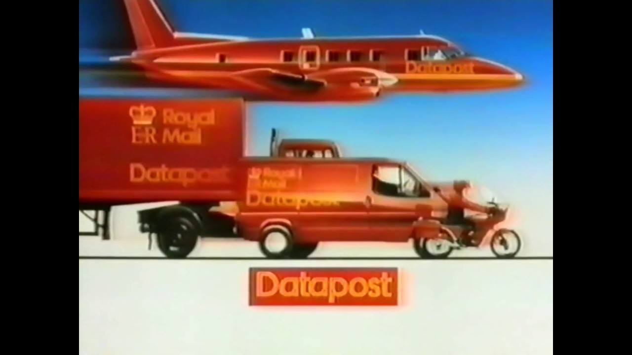Royal Mail Datapost TV Commercial 1986 - YouTube