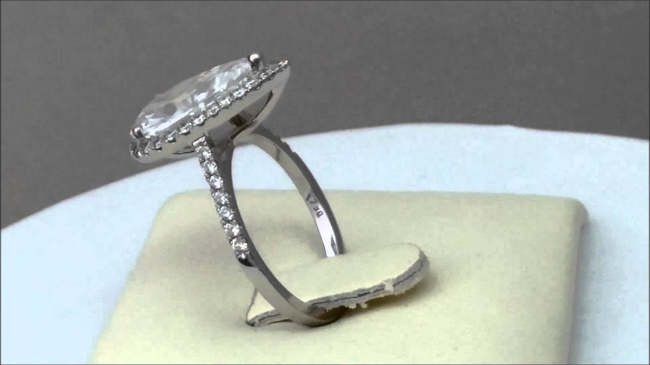 PS 3 CT DIAMOND GOLD RING - YouTube