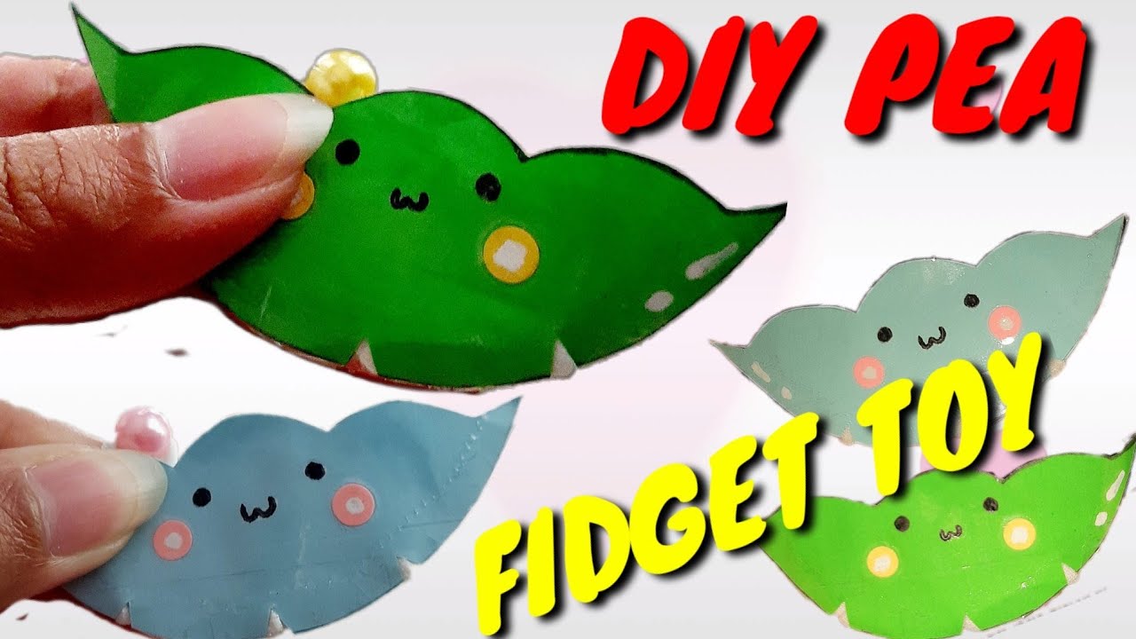 DIY Pea Fidget Toys || Tiktok Fidget Toy - YouTube