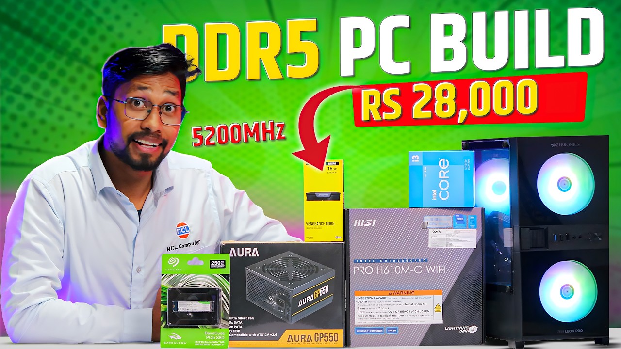 Futureproof DDR5 PC Build 2025 🚀 | Perfect for Multitasking, Graphics ...