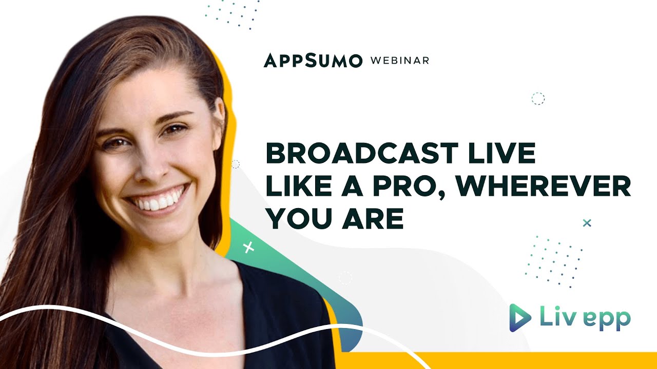 Broadcast live like a pro wherever you are, with easy embeds, logos ...