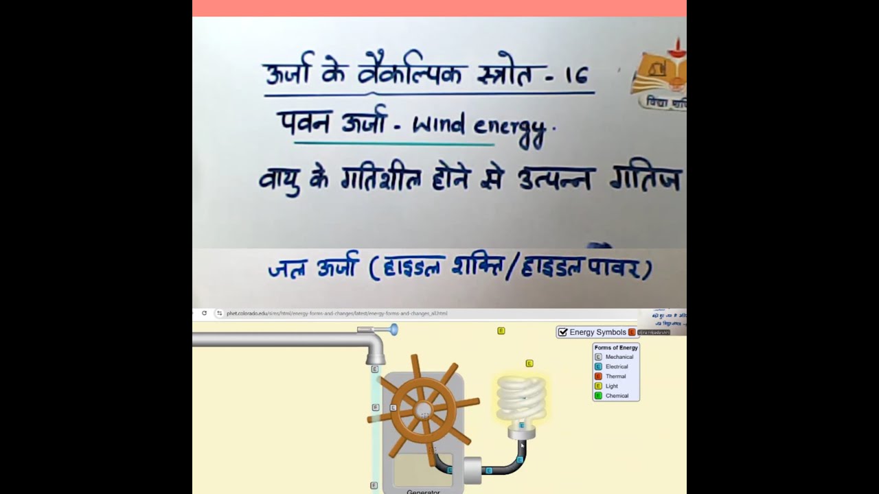 (08th Science UP) Wind power and hydro powerपवन ऊर्जा और जल ऊर्जा - YouTube