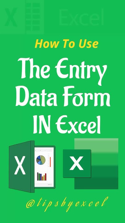 How To Use The Entry Data Form In Excel Excel Exceltips Exceltricks Spreadsheets Shorts