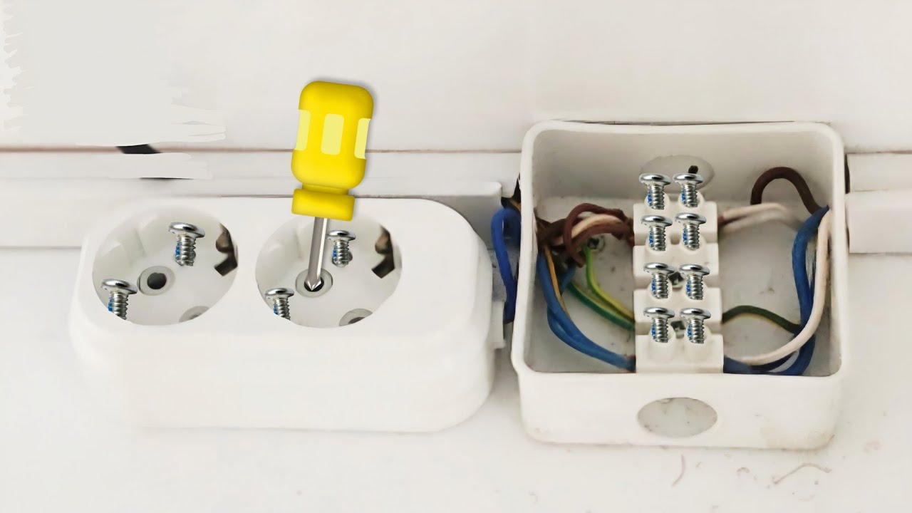 diy project /installing electrical wires in a weird and amazing way ...