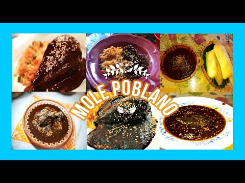 Mole Poblano/ Typical dish of Puebla, Mexico - YouTube
