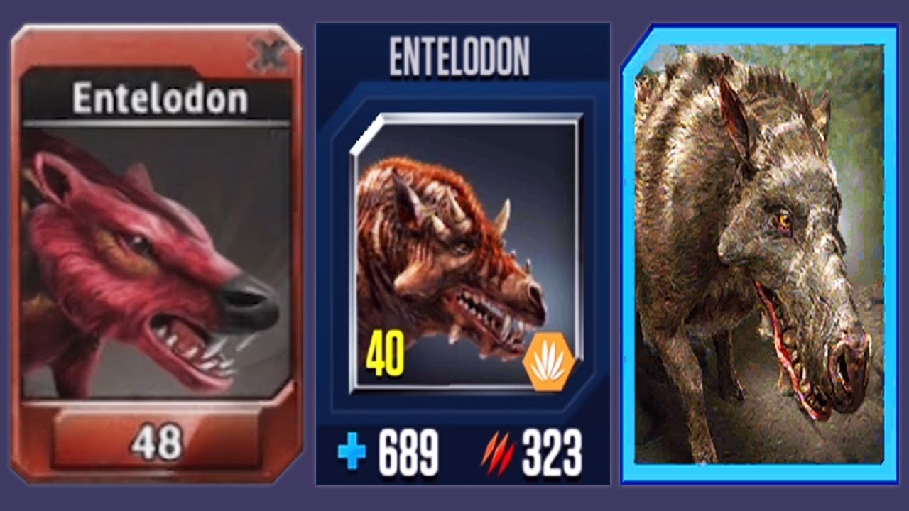 ENTELODON - Jurassic World The Game Vs Jurassic World Alive Vs Jurassic ...