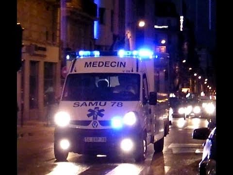 Ambulance Responding in Paris - SAMU 78 Versailles - YouTube