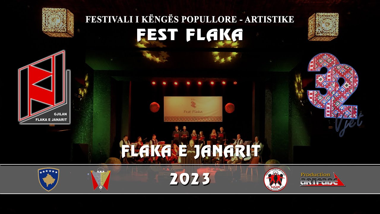 Festivali FEST FLAKA ne manifestimin FLAKA E JANARIT 2023 - YouTube