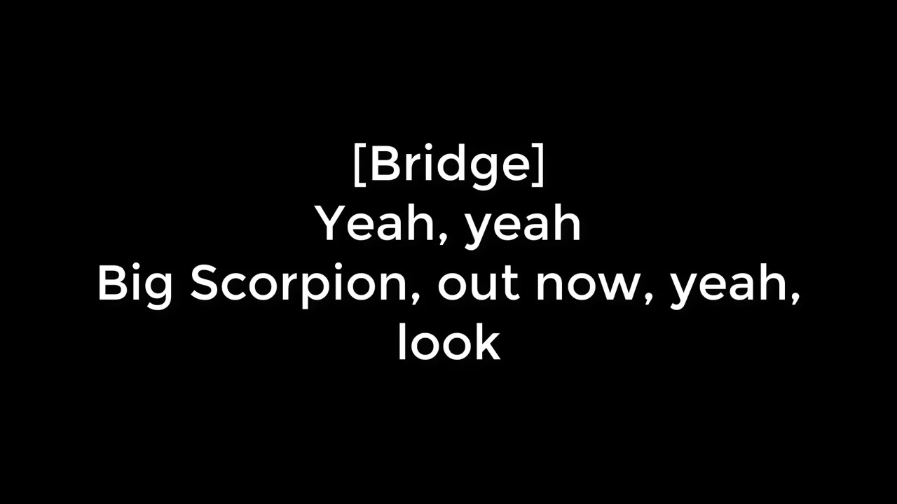 Drake - Behind Barz (Lyrics Video) Diss Kanye - YouTube