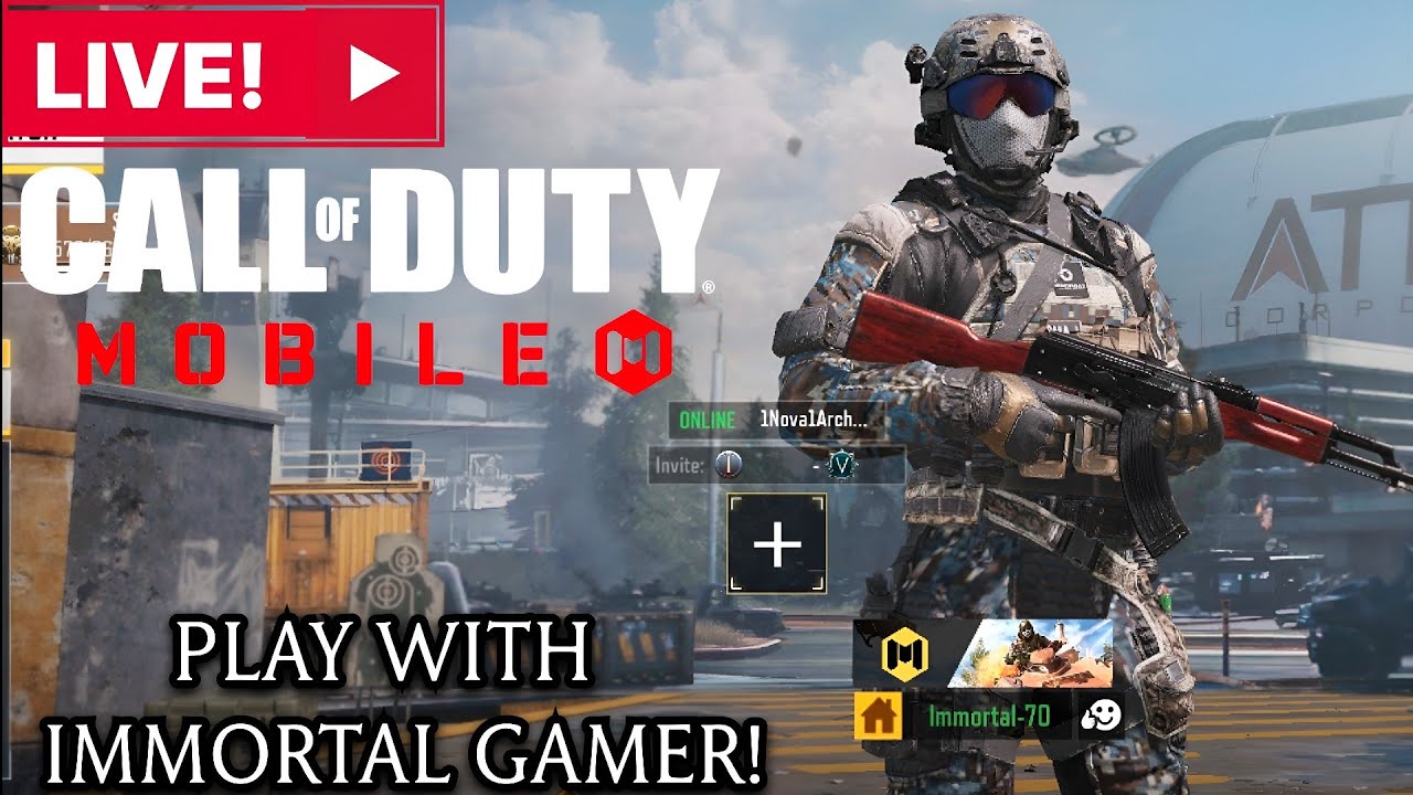 Play COD Mobile live with Immortal Gamer....... - YouTube