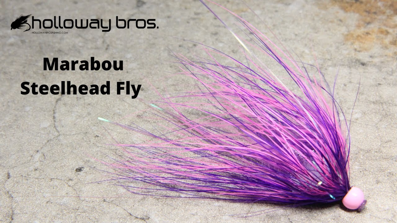 Marabou Tube Fly for Steelhead - YouTube