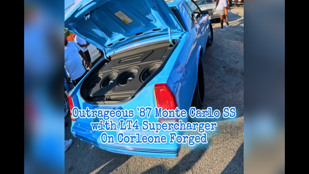 '87 Monte Carlo T-top on Corleone Forged w/ LT4 Supercharger + 4 Skar ...