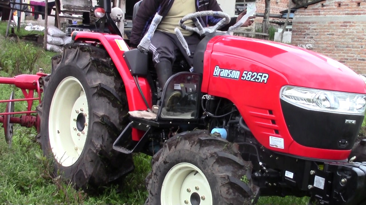 Tractores BRANSON 55HP 4x4 turbo cargado - YouTube
