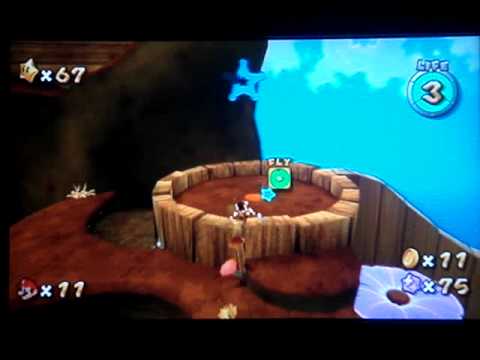 Super Mario Galaxy Walkthrough: Gold Leaf Galaxy - Star Bunnies on the ...